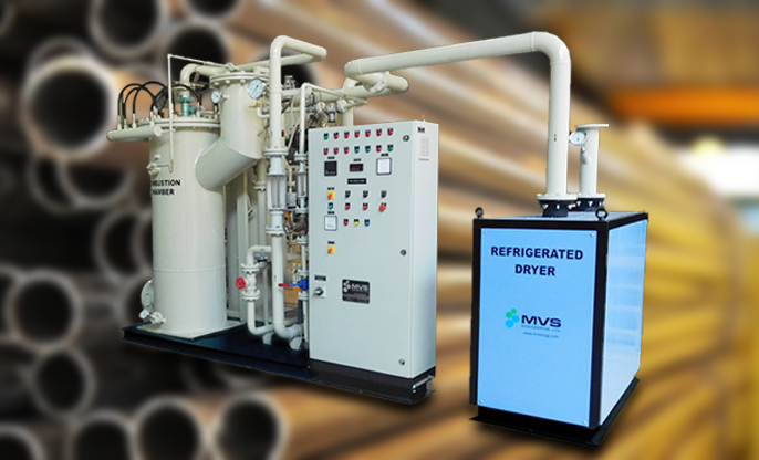 Exo Gas generator for Steel Tubes Annealing - MVS Engineering