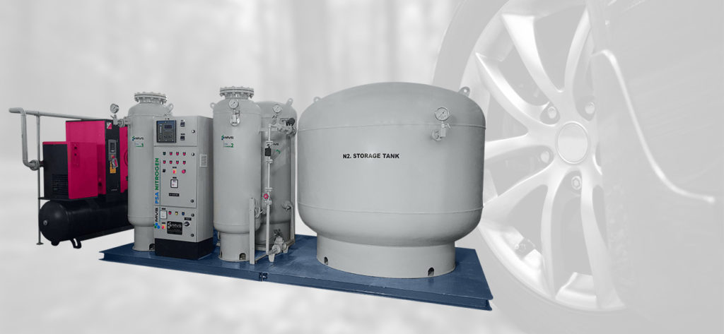 Application of a Nitrogen Generator for Tire Filling - MVS Engineering